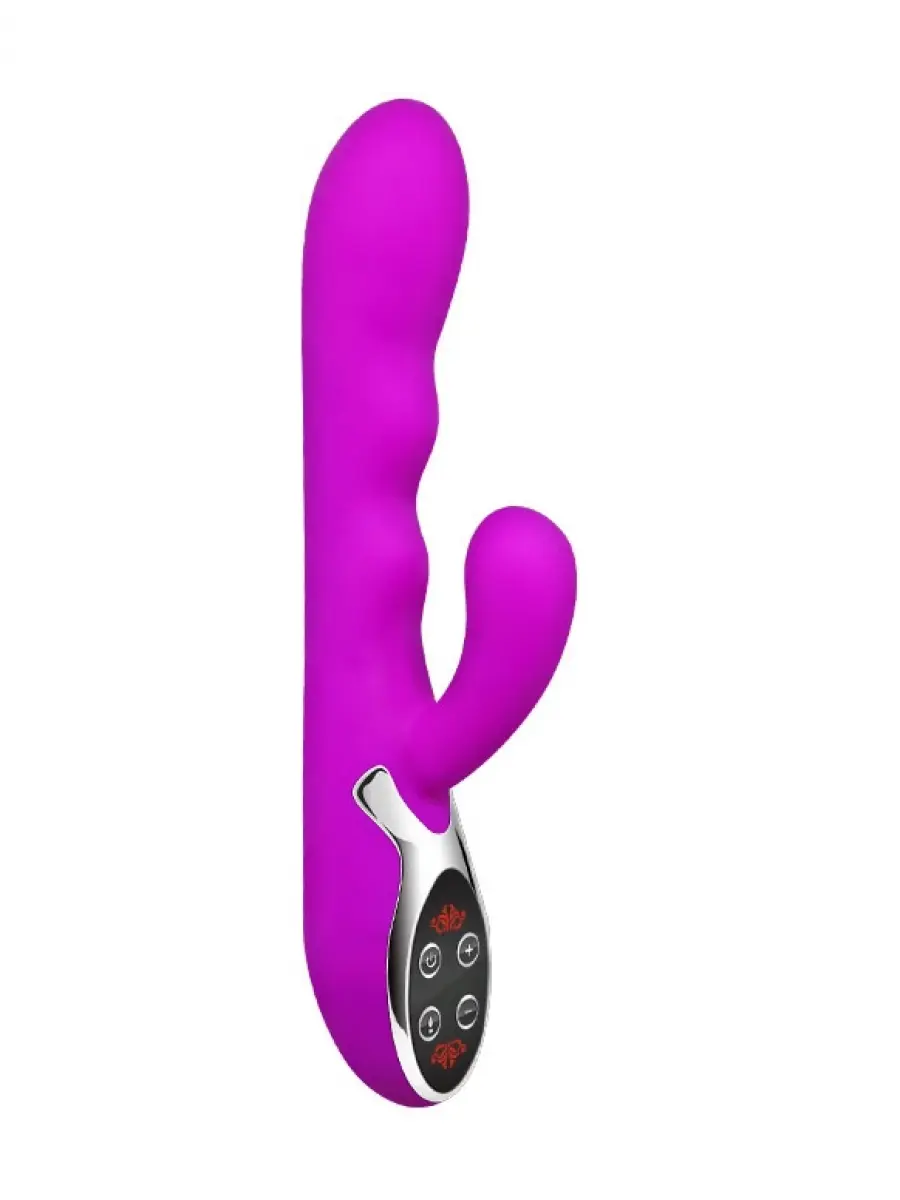 Pretty Love Crazy Vibrator, 10 funkcija vibracije, 22.5 cm, Ljubičasti