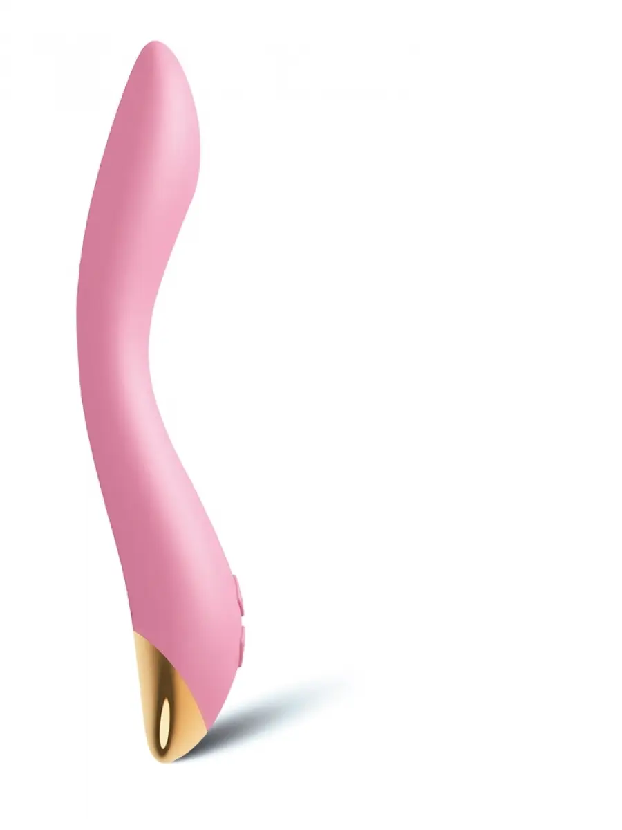 Flamingo Vibrator za G-tačku, Silikonski, Vodootporan, Roze