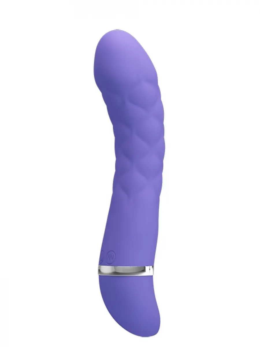 Pretty Love Truda Vibrator, Silikonski, 7 funkcija vibracije, 18.8cm, Ljubičasti