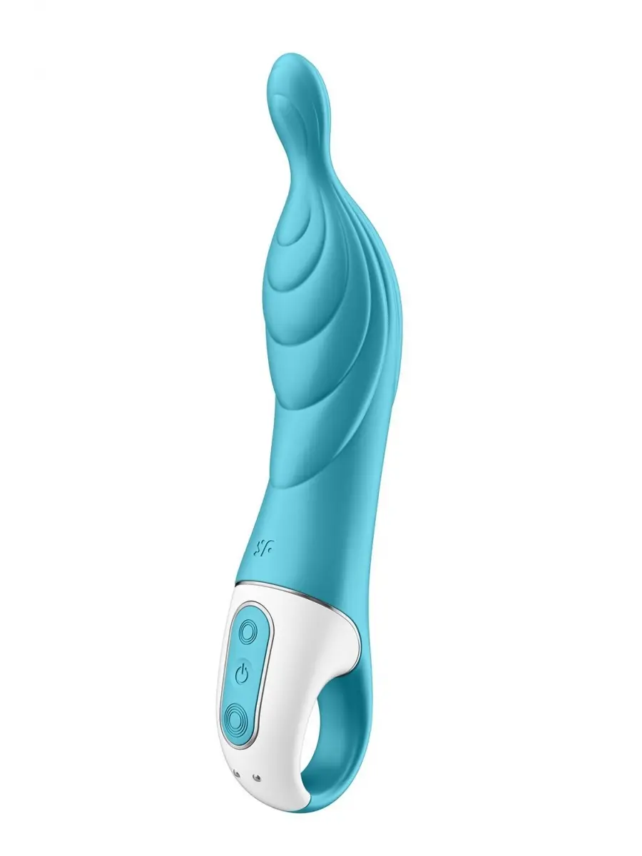 Satisfyer A-Mazing 2 Turquoise Vibrator, 2 motora, 12 modova vibracije, 22.1 cm, Plavi