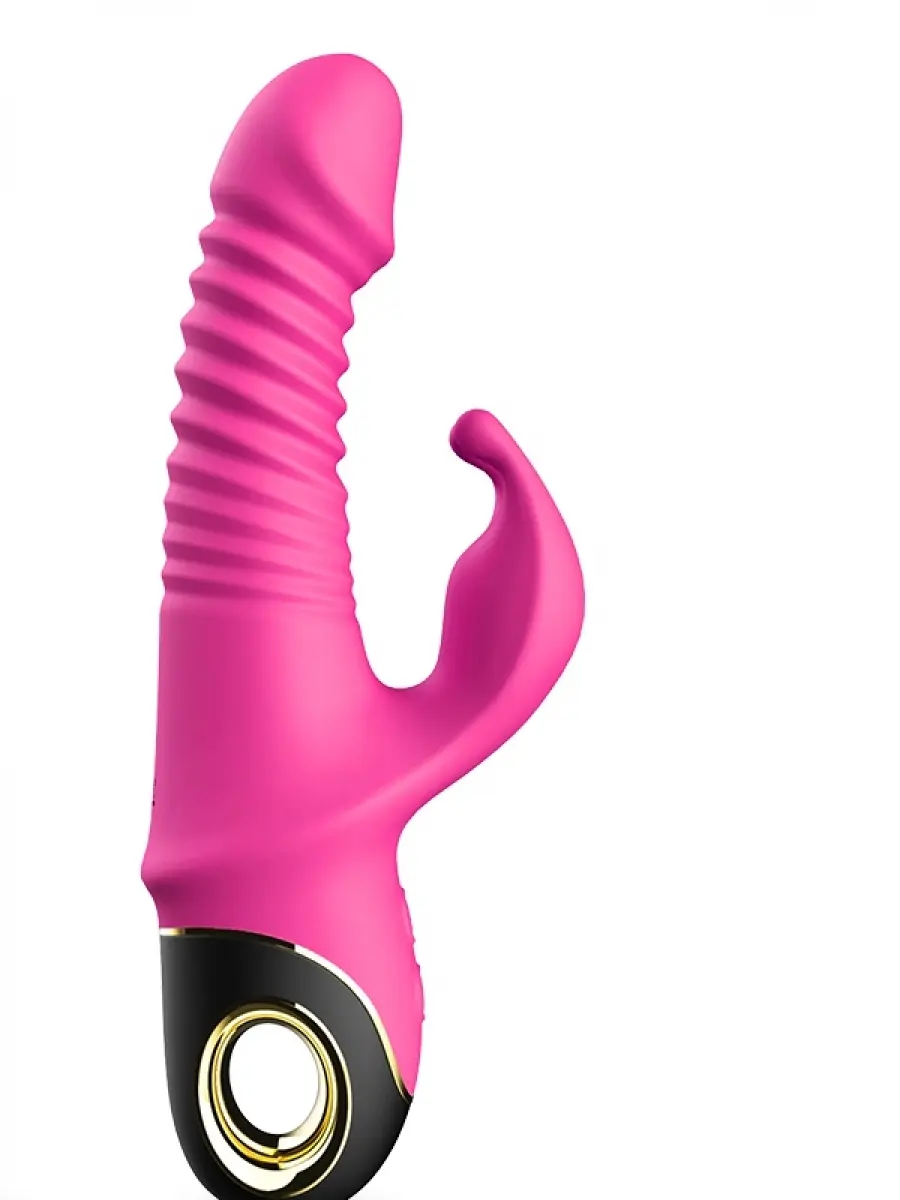 Zing Zeka vibrator, Silikonski, Vodootporan, 19.5 cm, Roze