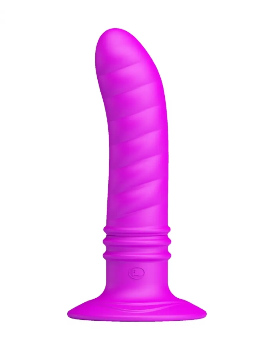 Mini vibrator sa postoljem, 10 modova vibracije, 12.7 cm, Ljubičasti