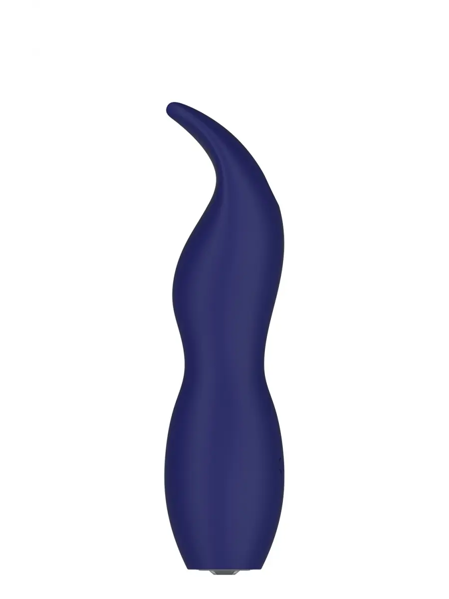 Blue Athos Vibrator, 3 jačine vibracije, 7 modova eskalacije, 13 cm