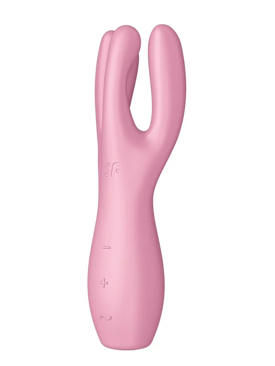 Satisfyer Threesome 3 Vibrator, 3 motora, 12 modova vibracije, Roze