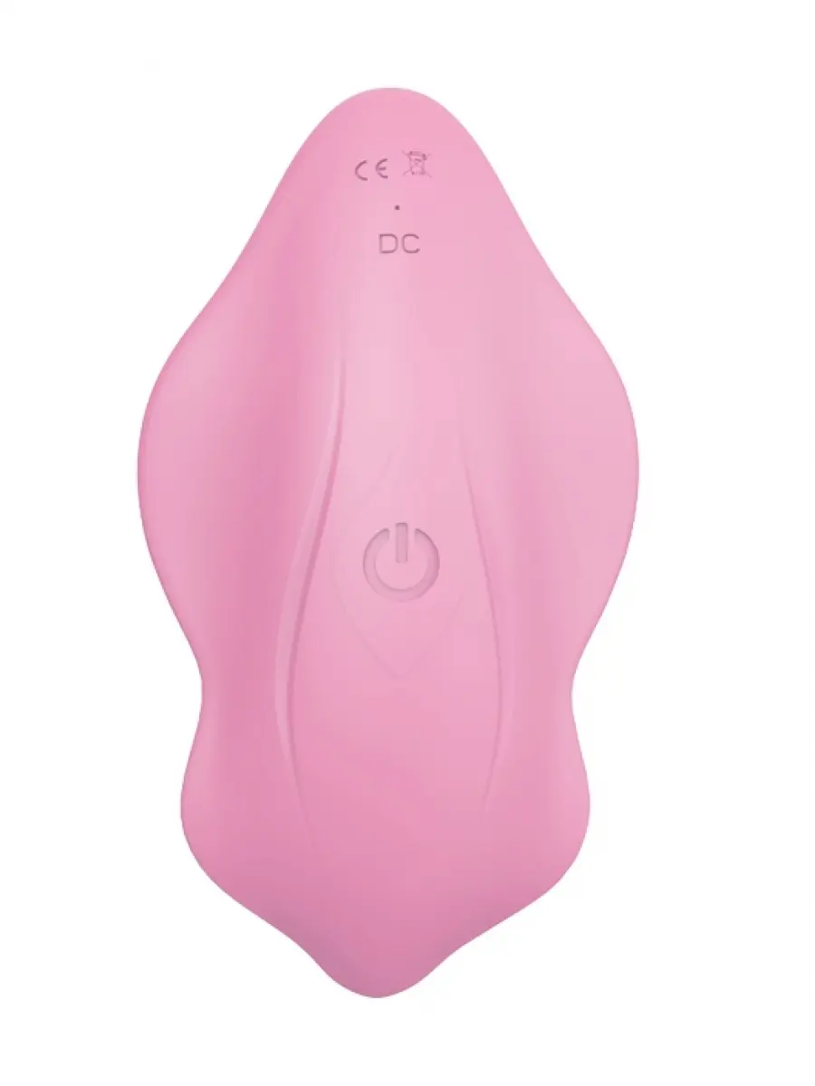 Whisper Vibrator za gaćice, 9.6 cm, Roze