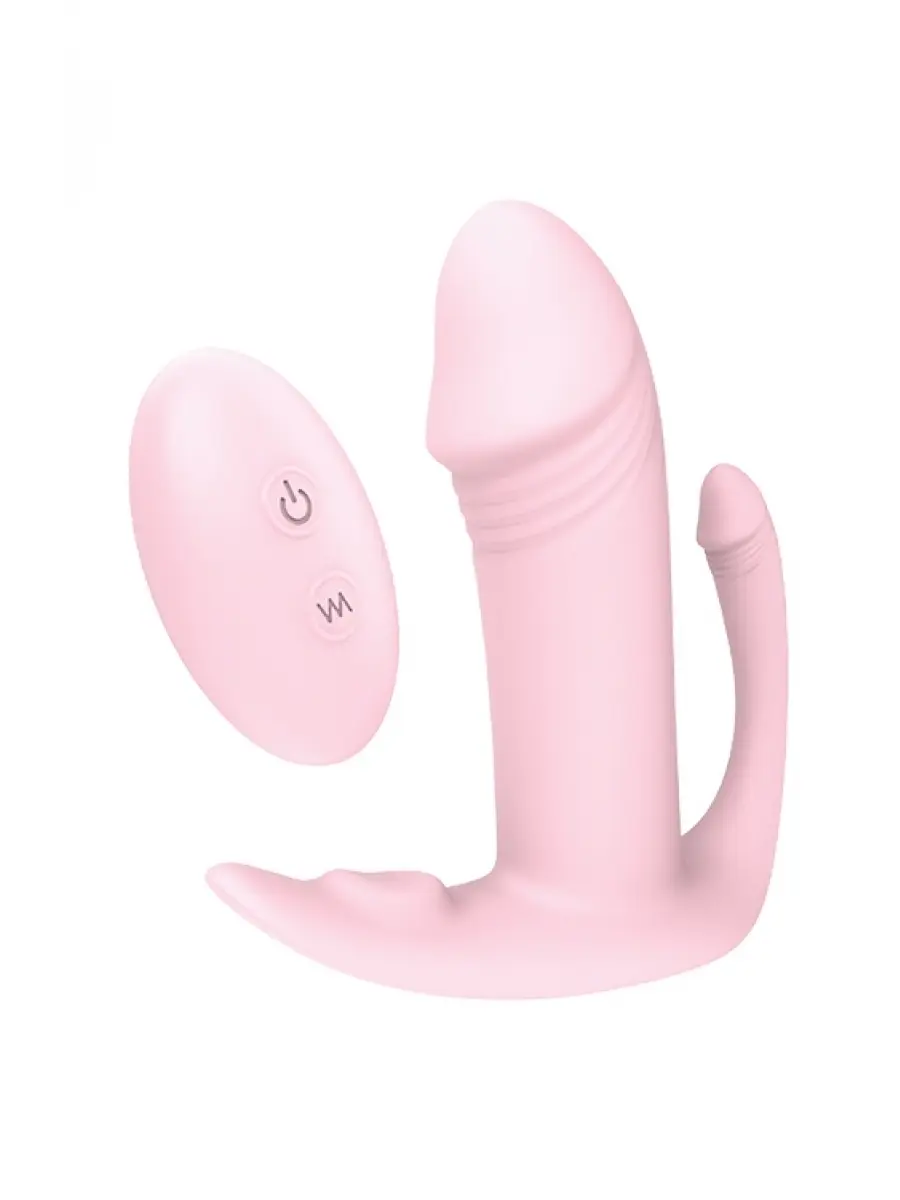 Dream Toys Vibrator, 9 funkcija vibracije, 9.1 cm, Roze