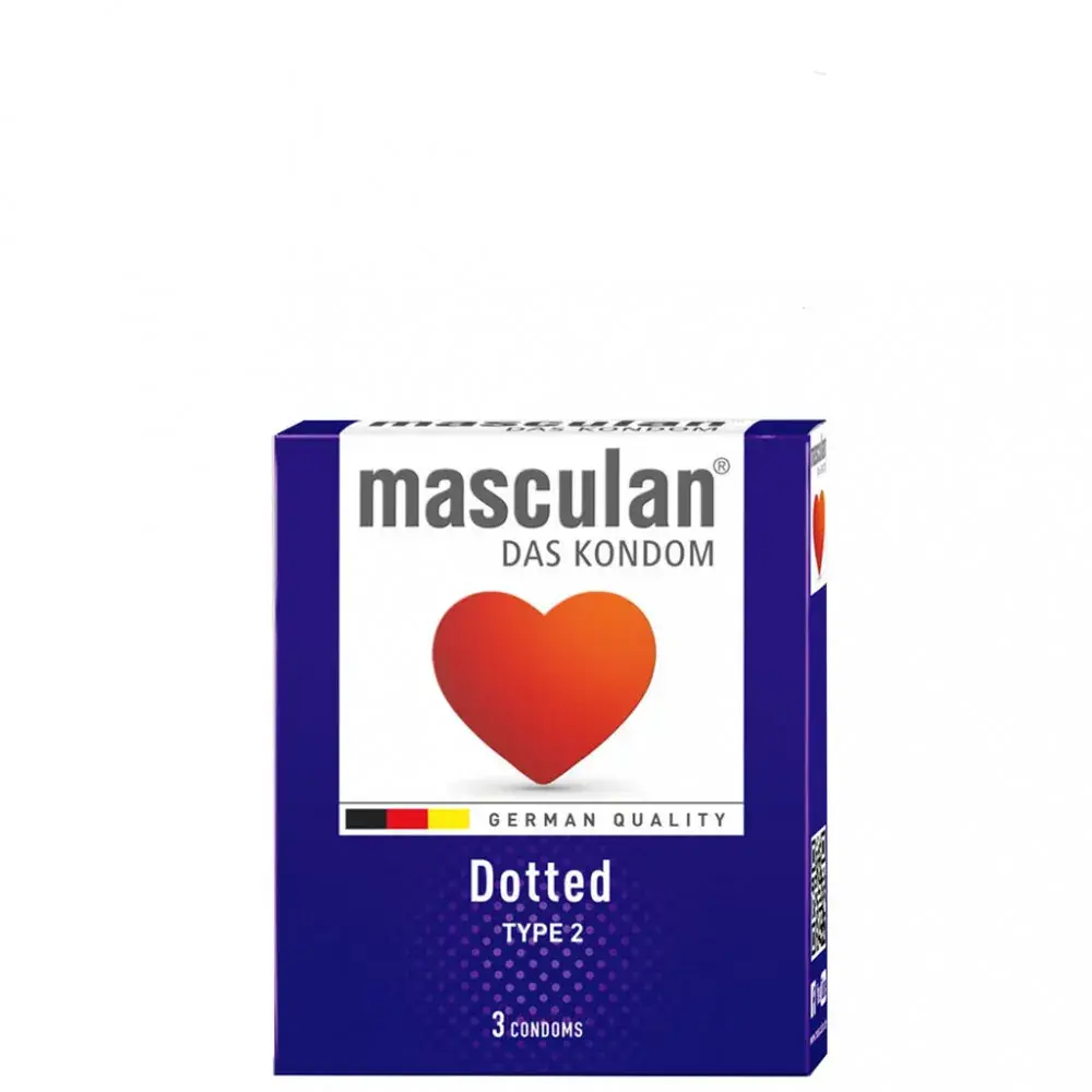 masculan Dotted Type 2 Kondomi, 3 komada