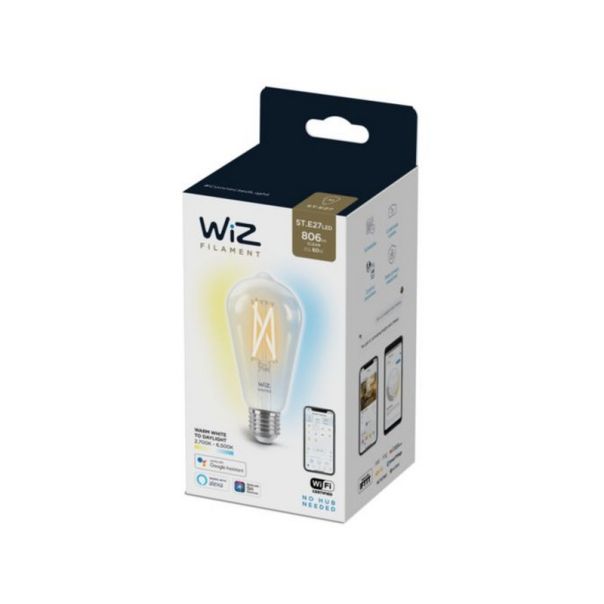 PHILIPS Wi-Fi 60W ST64 E27 927-65 CL 2700 - 6500K TW 1PF/6