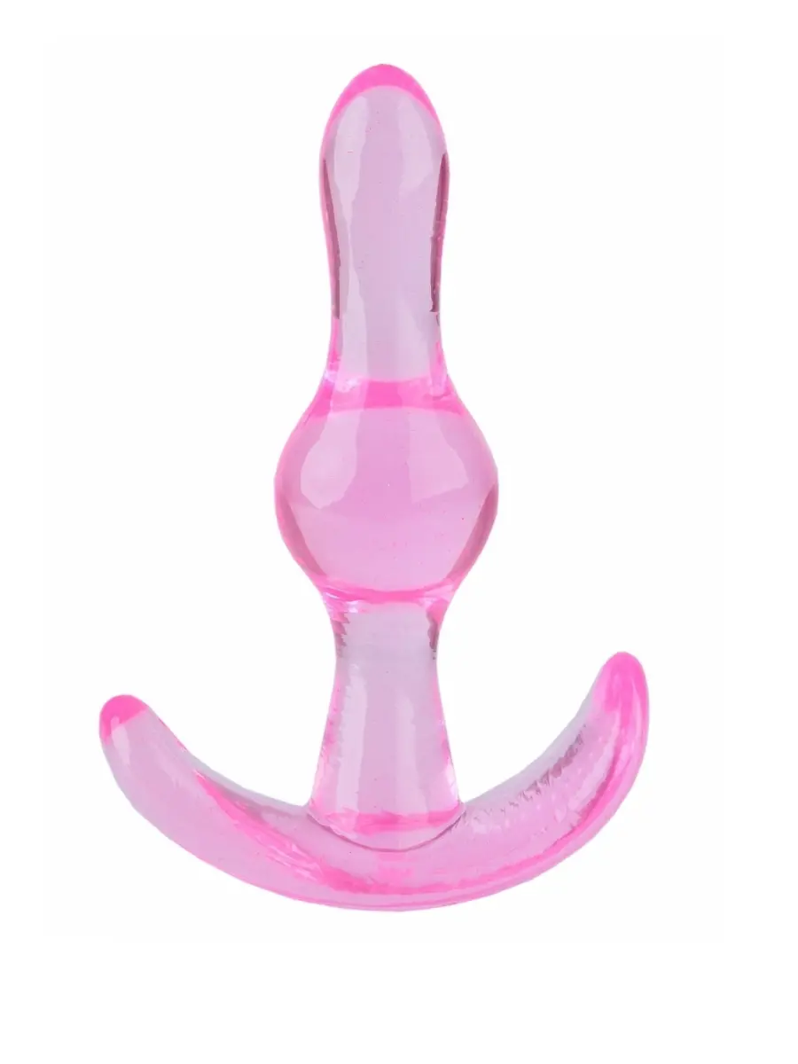 T Plug Analna kupa, 8 cm, Roze