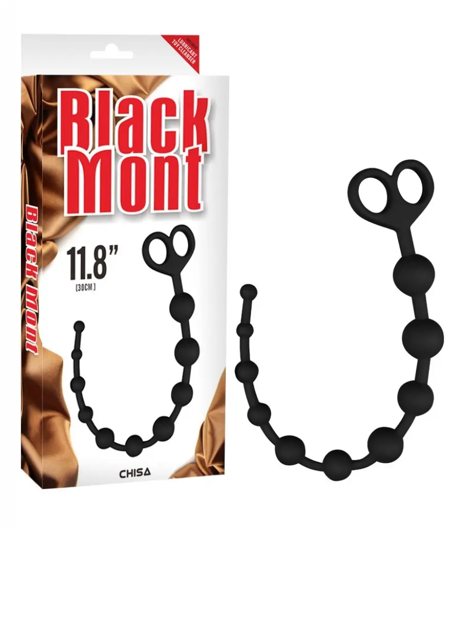 Black Mont Analne kuglice, Boyfriend Beads, Crne