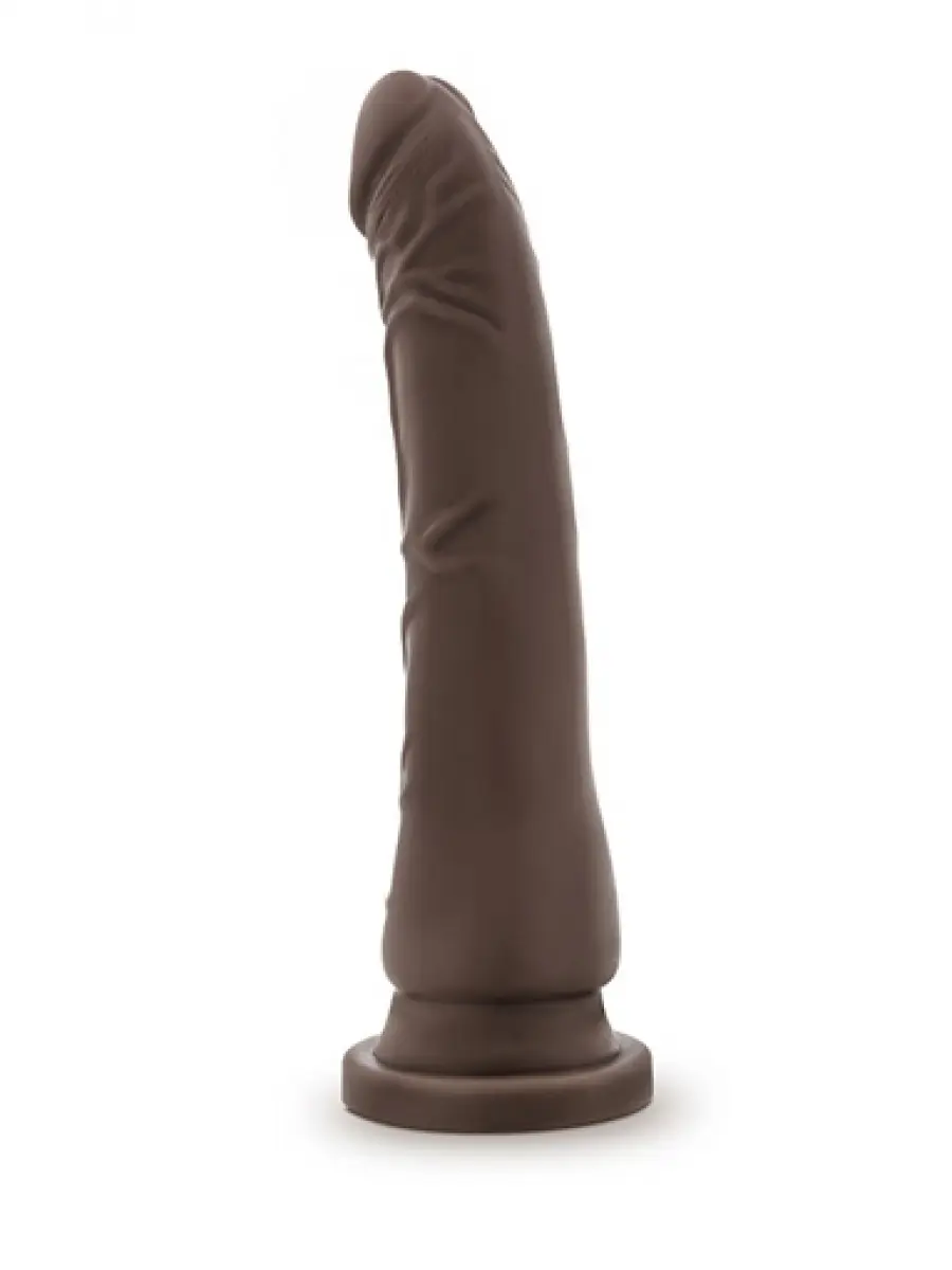 Dr. Skin Dildo, 20.3cm, Braon