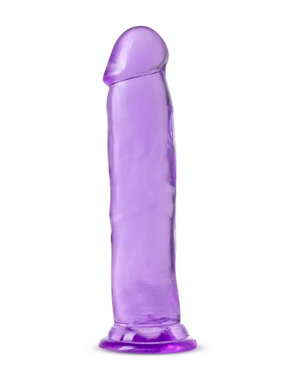 blush B Yours Plus Thrill n' Drill Dildo, TPE, 24.1cm, Ljubičasti