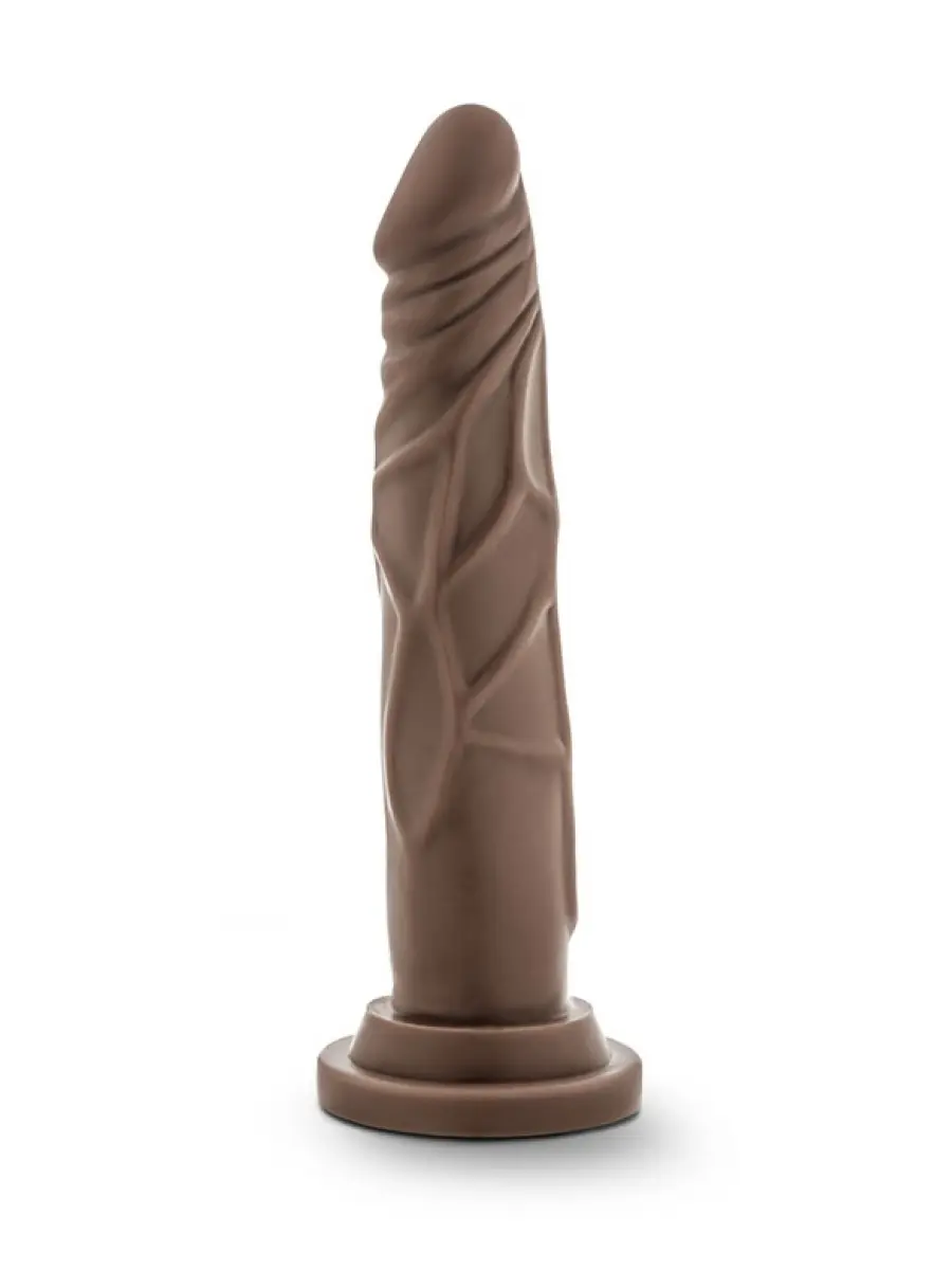 Dr. Skin Dildo, 19 cm, Braon