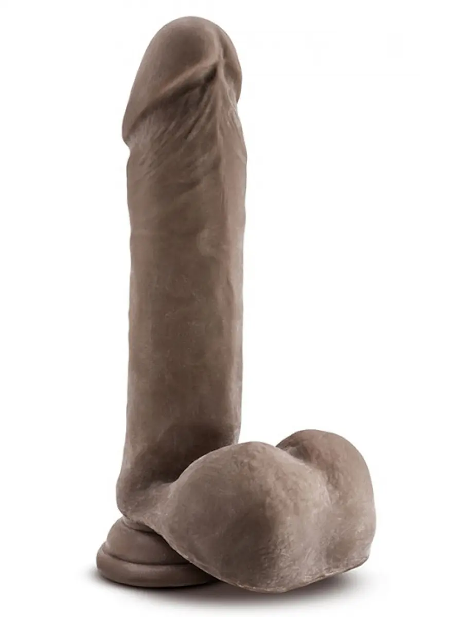 Au Naturel Dildo, 20.3 cm, Braon