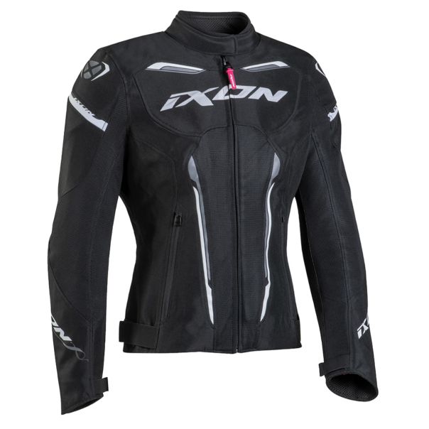 IXON Striker air wp lady black white jakna