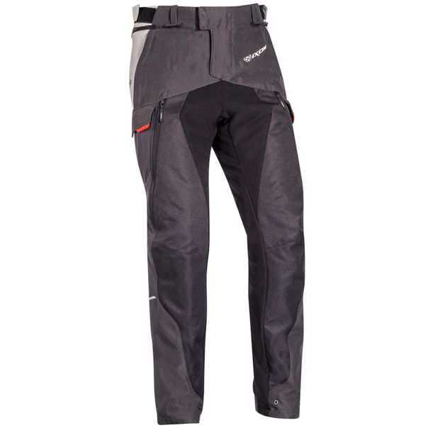 IXON Balder black gray red pantalone