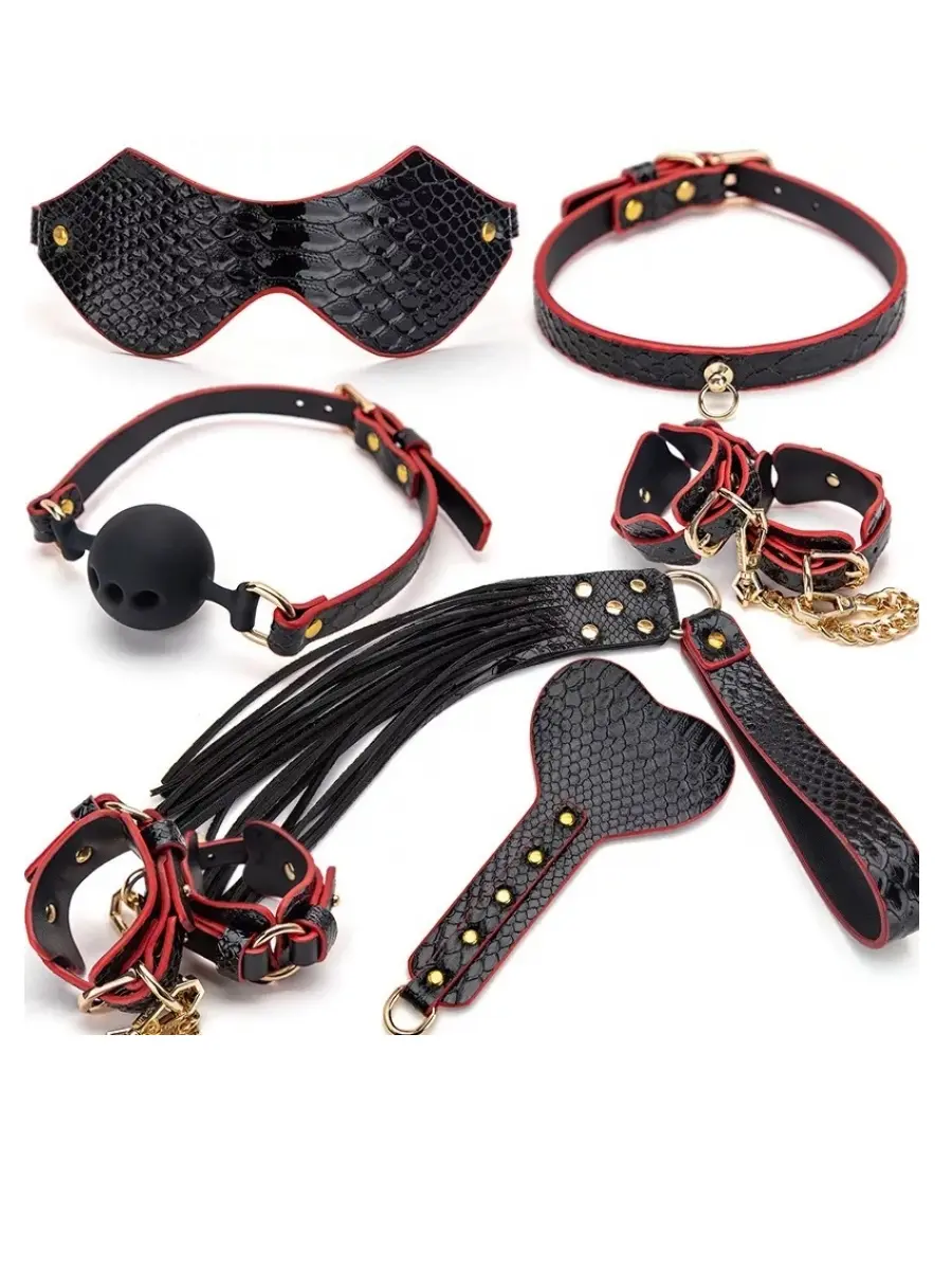 Luxury Bondage set, Crni