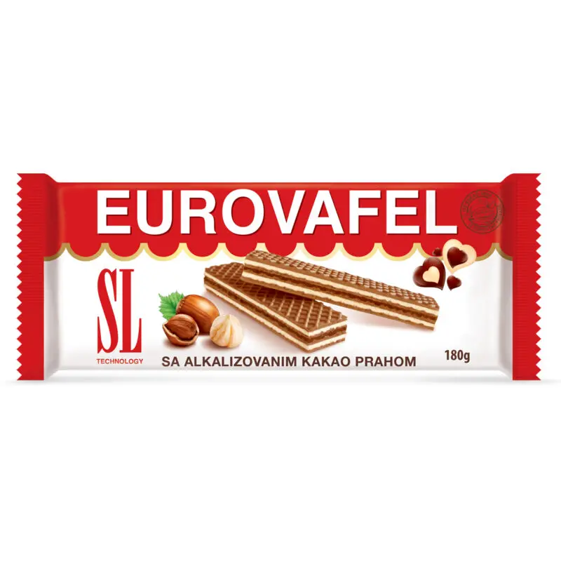 Eurocrem Eurovafl, Kakao, 180g