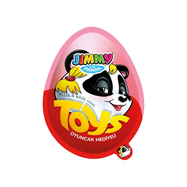 Jimmy Panda Suprise Čokoladno jaje sa igračkom za devojčice, 20g