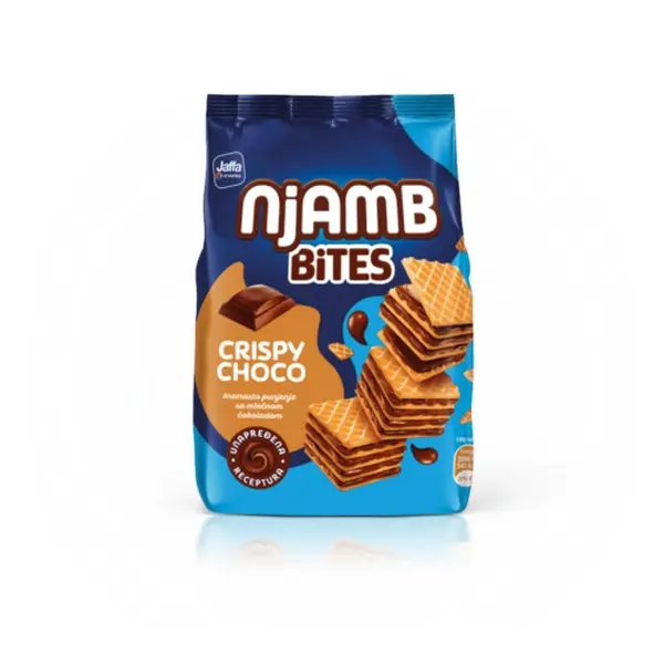 Jaffa Njamb Crispy Valf, Čokolada, 150g