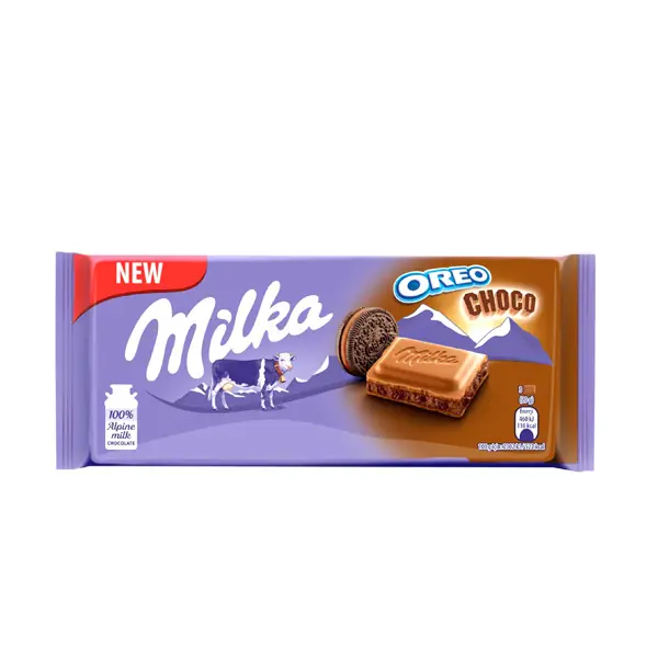 Milka Oreo Choco Čokolada, 100g