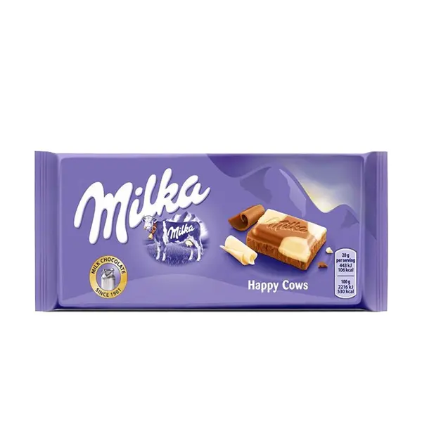 Milka Happy Cows Čokolada, 100g