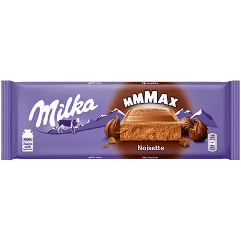 MILKA Čokolada sa otopljenim lešnikom NOISETTE 270g