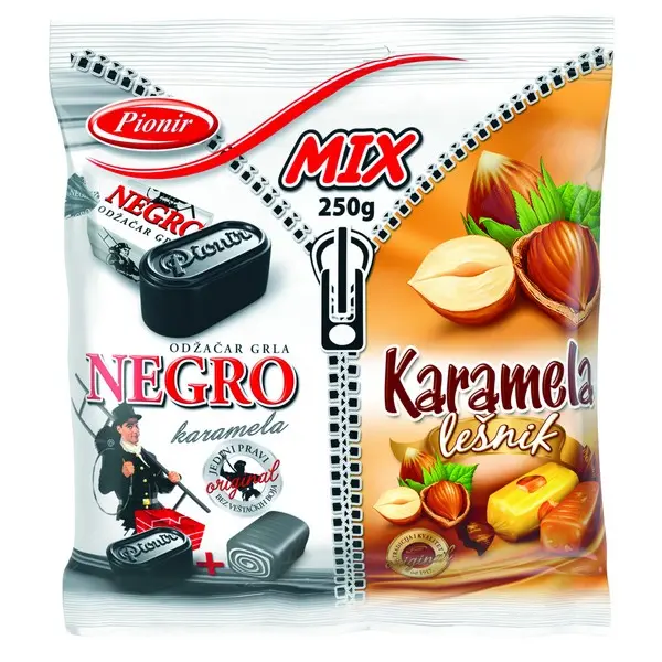 Mix bombone Negro i lešnik karamele, 250g