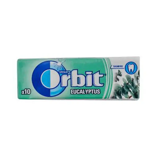 ORBIT Eucalitus Žvake, 10 komada