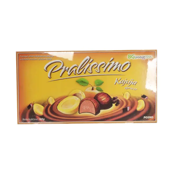 BG Produkt Praline Kajsija, 180g