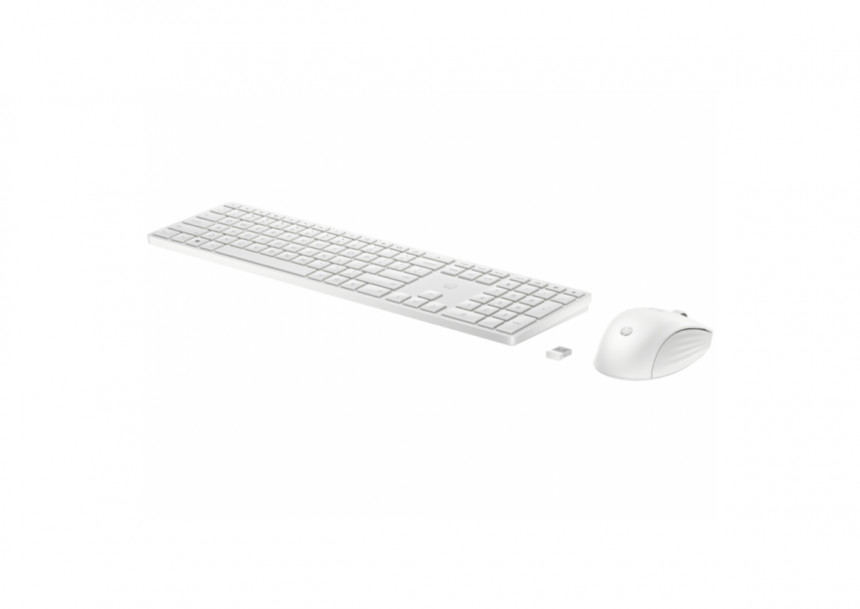 Tastatura+miš HP 650bežični set/4R016AA/SRB/ bela