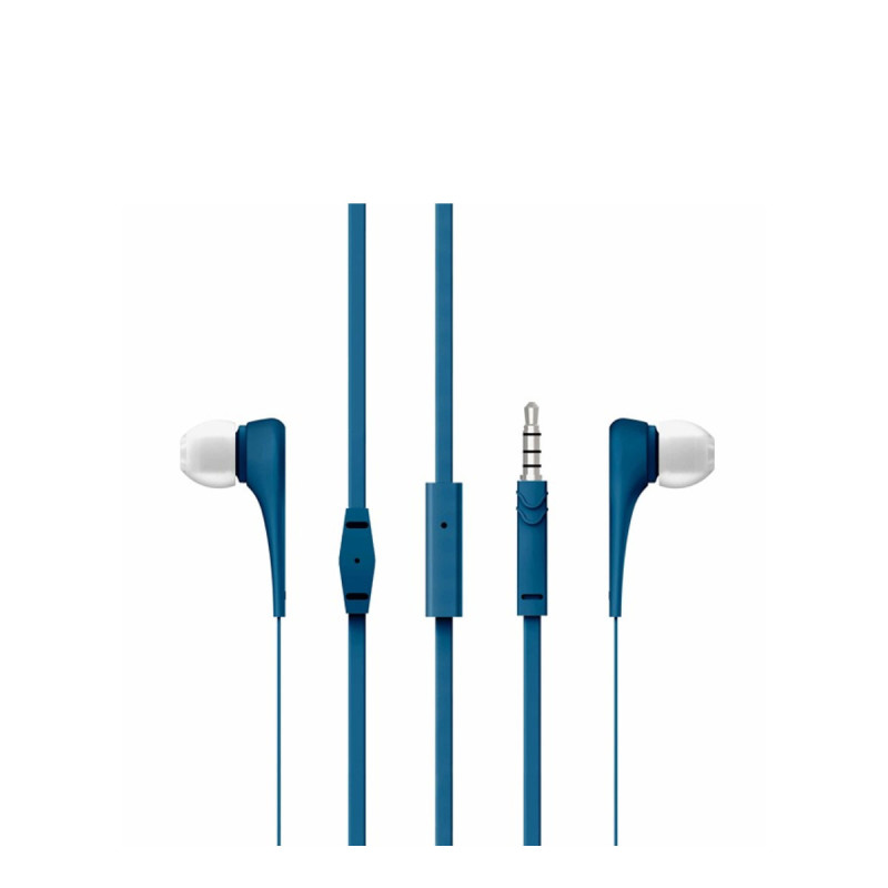 Energy sistem slušalice Style 1 žičane bubice sa mikrofonom plava