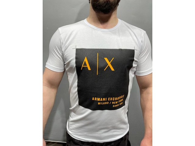 Armani AX bela muska majica A22