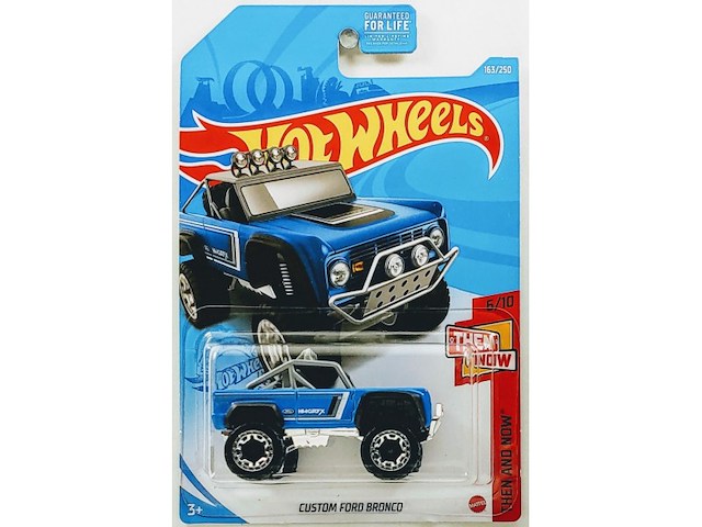 hot wheels ford bronco custom