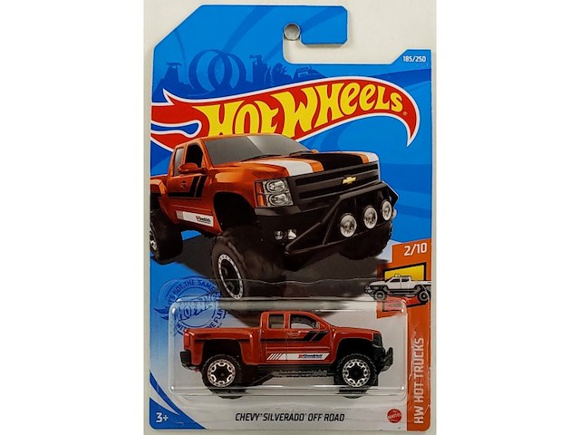 hot wheels chevrolet silverado off road