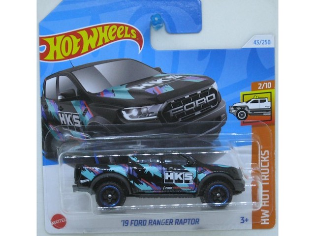 hot wheels ford ranger `19 raptor