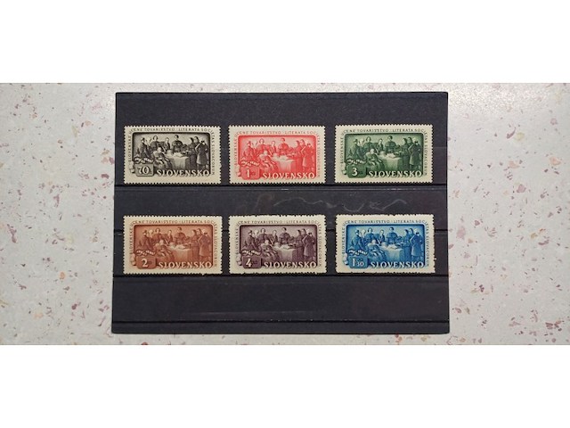 1942 Slovacka serija cisto ** (7656)