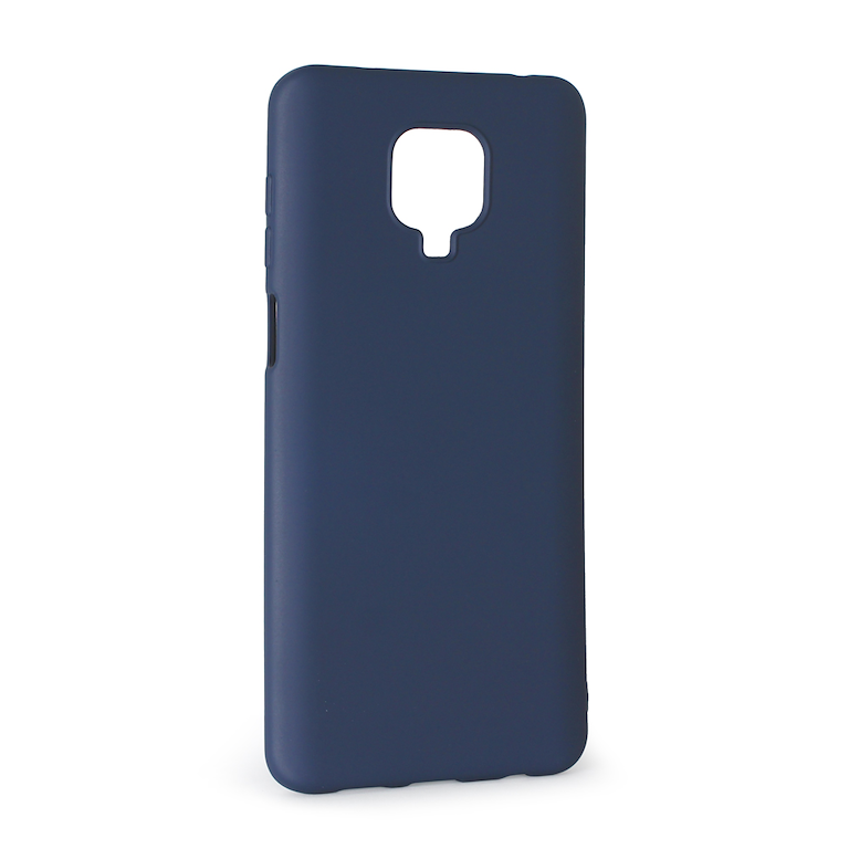 Xiaomi Redmi Note 9 Pro/Note 9 Pro Max/Note 9S - Zastitna maska (futrola) Teracell Giulietta mat tamno plava
