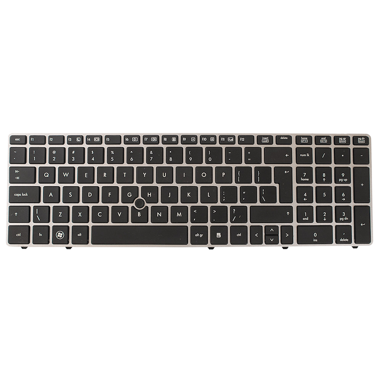 Tastatura - laptop HP 8560p Veliki Enter sivi okvir sa misem
