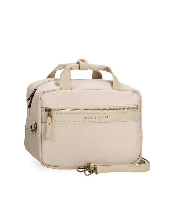 TORBA MORGAN BE SO QUICK BEIGE Pepe Jeans