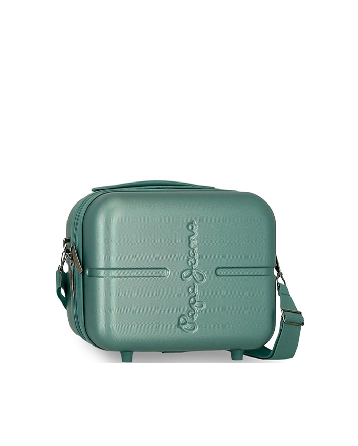 NESESER BEAUTY CASE HIGHLIGHTS GREEN Pepe Jeans