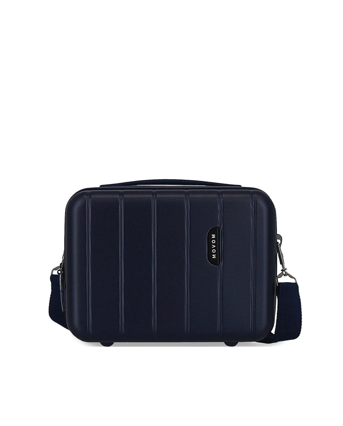 NESESER BEAUTY CASE WOOD BLUE Movom