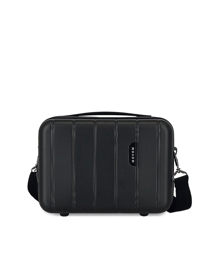 NESESER BEAUTY CASE WOOD BLACK Movom