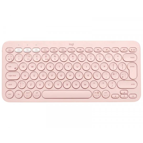 Logitech K380 Bluetooth Multi-device US roze tastatura