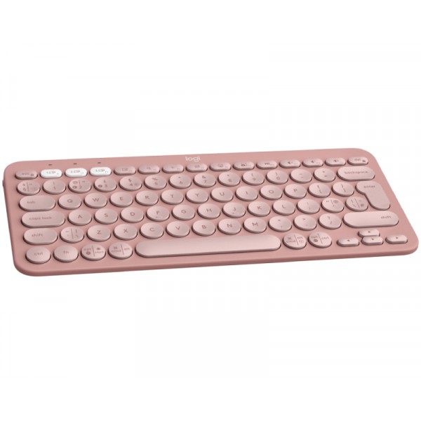 Logitech K380s Bluetooth Pebble Keys 2 US roze tastatura