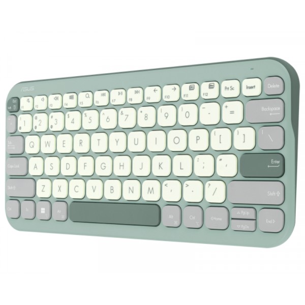 Asus KW100 Marshmallow Wireless tastatura GN