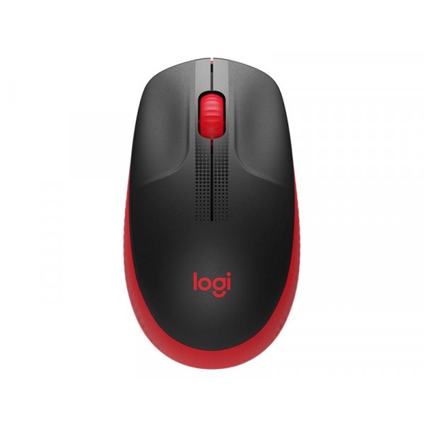 Logitech M190 Full-Size Wireless crveni miš