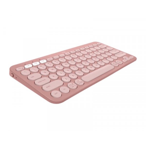 Logitech Pebble2 Wireless Combo US tastatura i miš roze