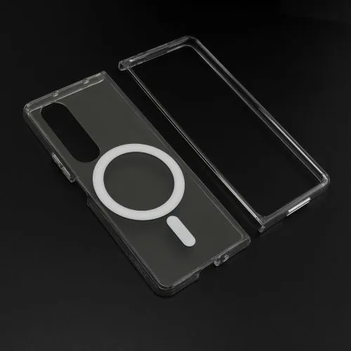 Futrola - maska STANDARD MagSafe za Samsung F936B Samsung F936 Galaxy Z Fold 4 providna (bela) (MS)