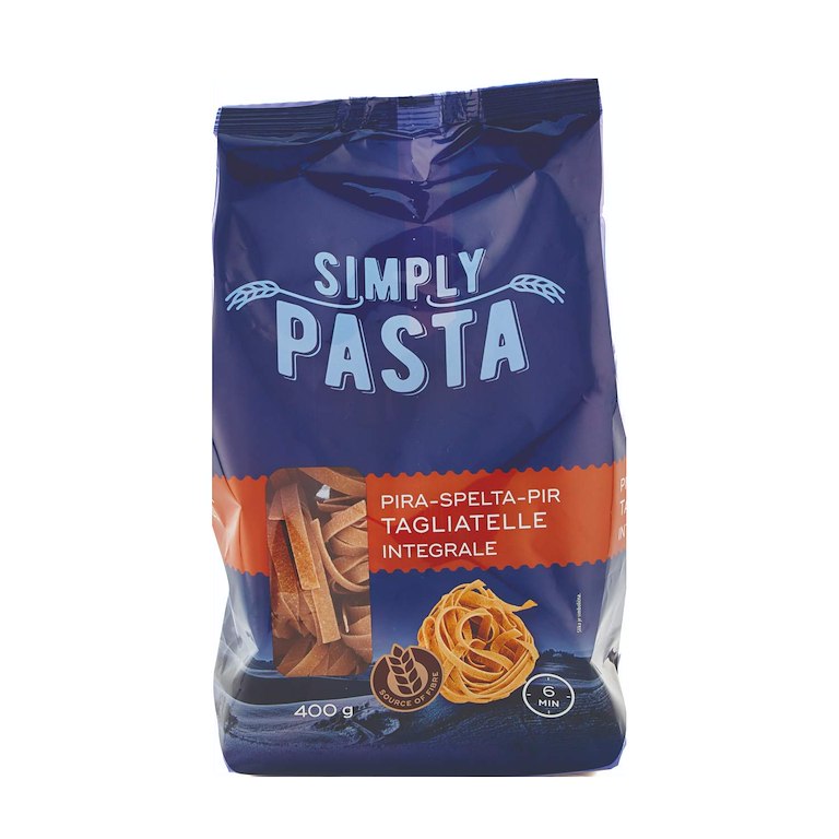 Simpy pasta testenina spelta tagliatelle 400g simply pasta